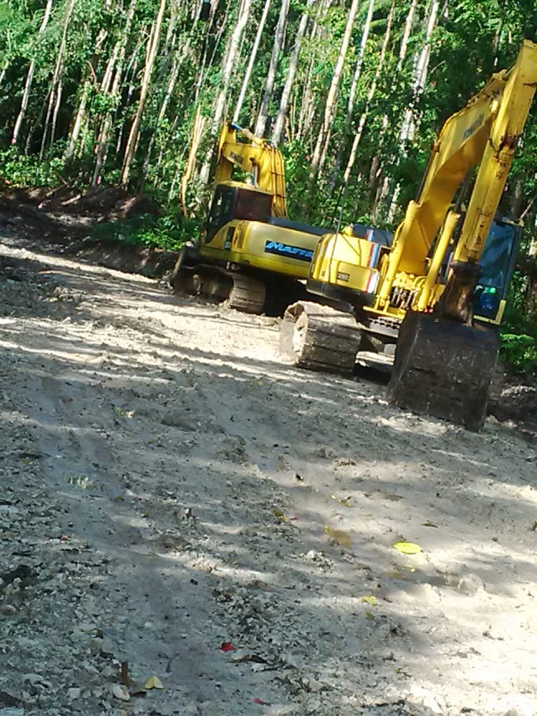 Pembongkaran Ruas Jalan Dofa – Johar Pulau Mangole Barat Dikeluhkan ...