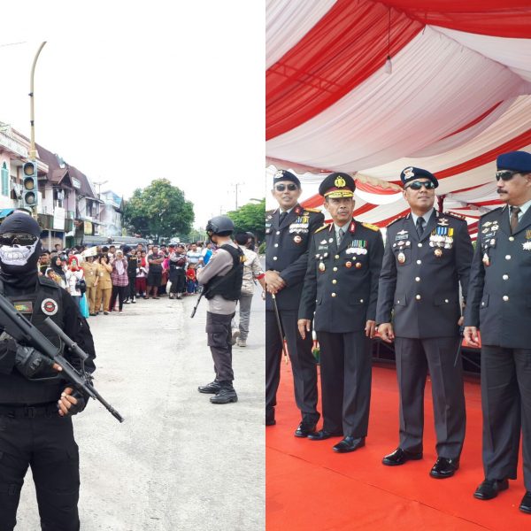 Dentuman Ledakan dan Tembakan Warnai HUT Bhayangkara Ke -71 di Kalteng ... Dentuman Ledakan dan Tembakan Warnai HUT Bhayangkara Ke -71 di Kalteng ...