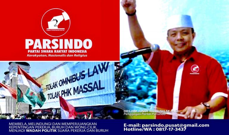 Partai Swara Rakyat Indonesia Wadah Perjuangan Pekerja dan Buruh di ...