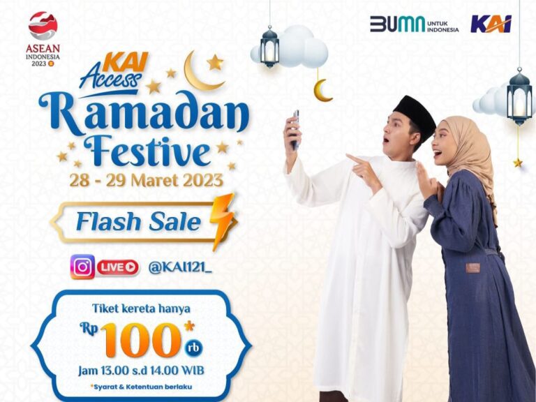 Untuk Mudik Lebaran, KAI Daop 8 Hadirkan Diskon Tiket dan Flash Sale – Beritalima.com