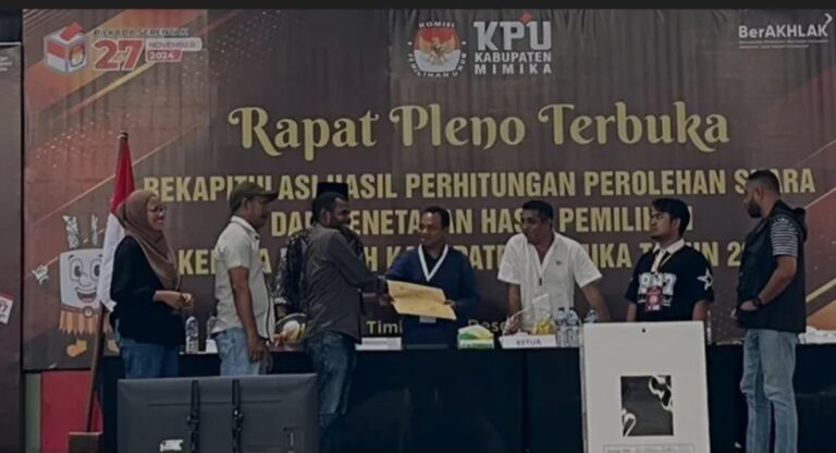 Hasil PSU di Distrik Wania – Beritalima.com